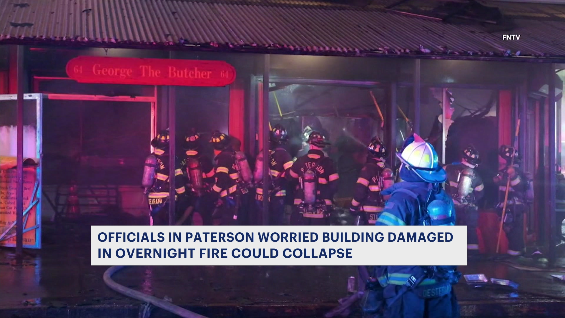 News 12 | New York | Fire at George the Butcher prompts evacuations in ...