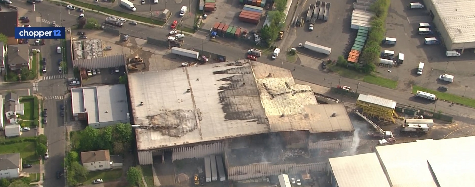 Officials: Body found following waste management facility fire in Elizabeth