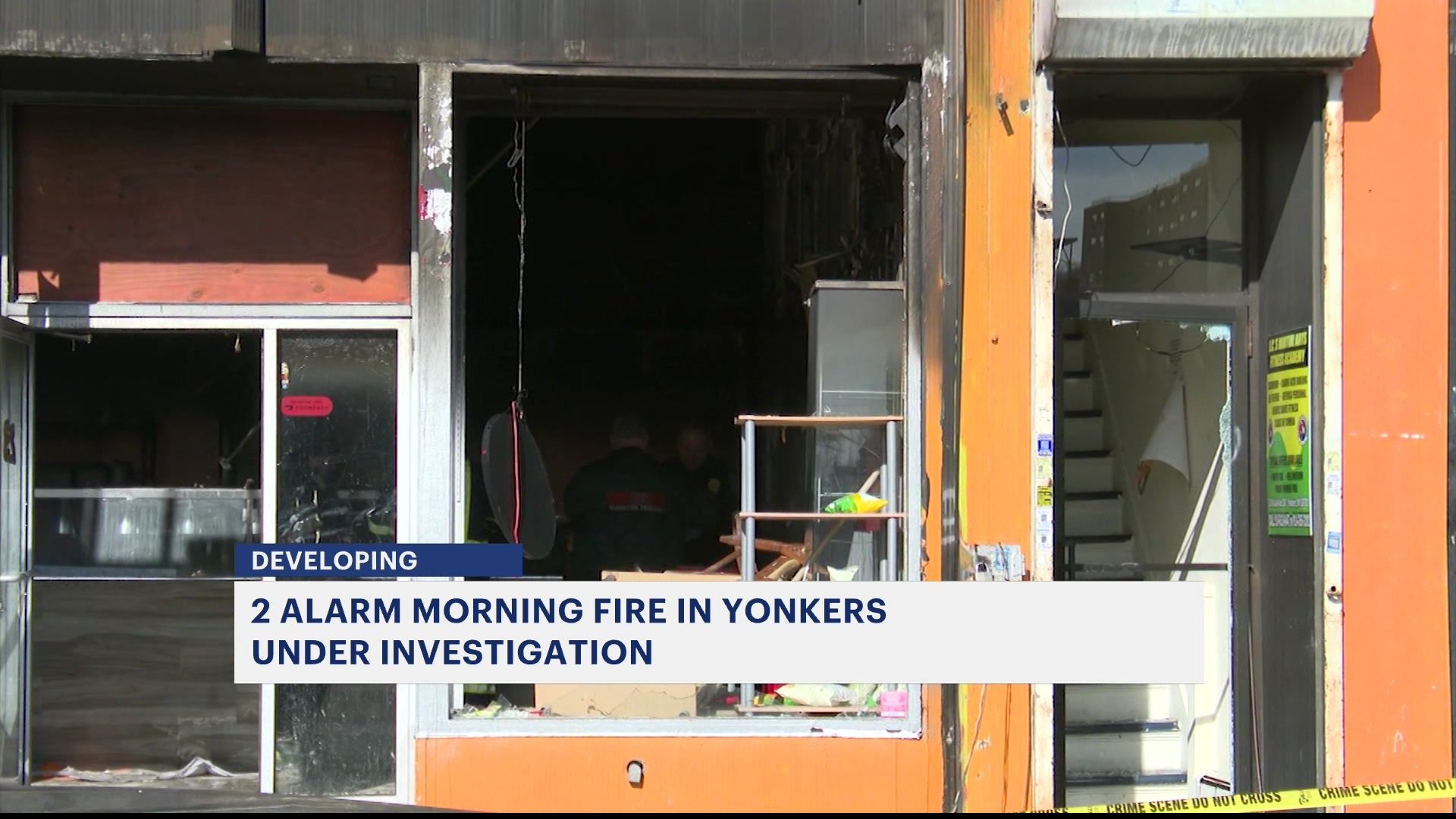 News 12 | Hudson Valley | Yonkers Firefighters Respond To 2 Alarm Fire ...