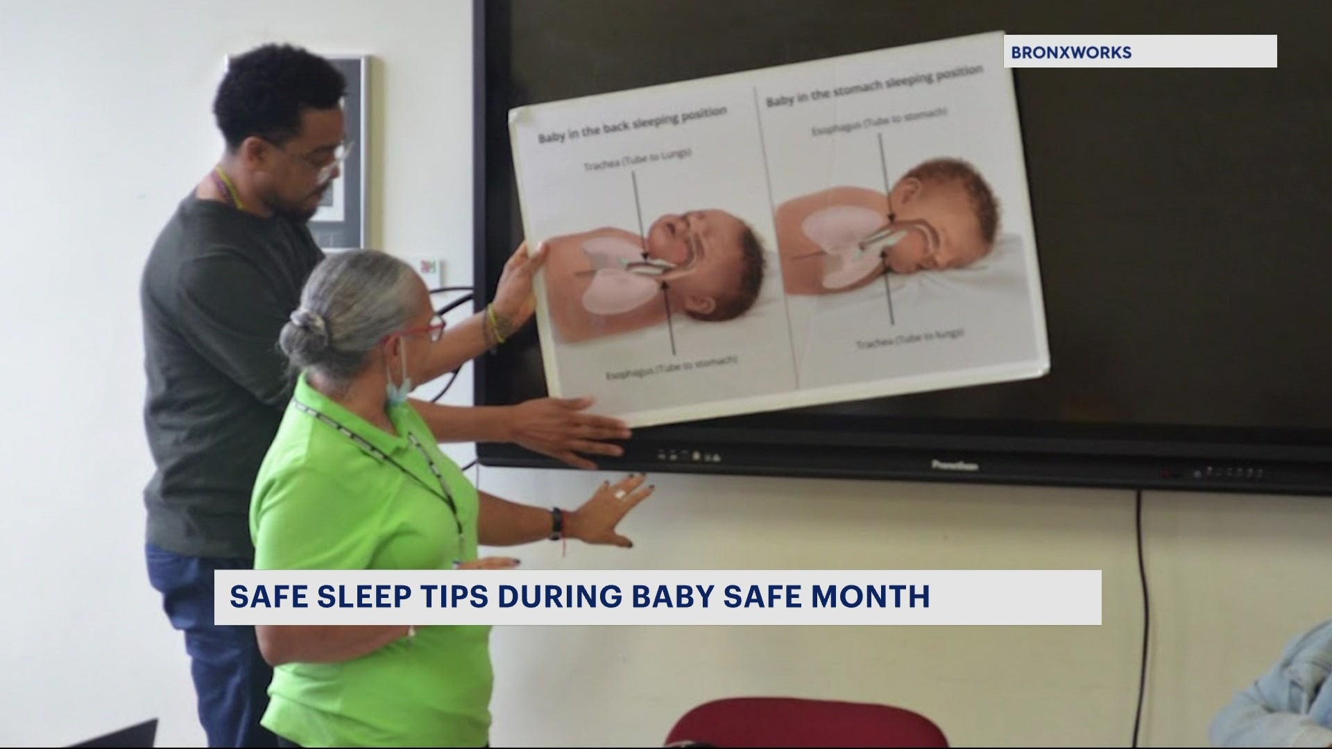News 12 | Bronx | Experts And Mothers Provide Tips For Baby Safe Month