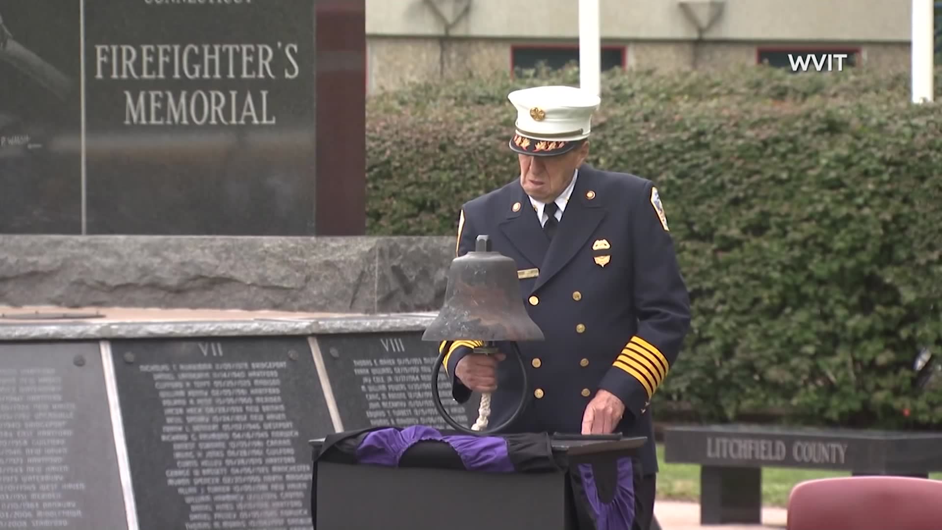 Fallen firefighters remembered at ceremony at Connecticut Fire Academy ...