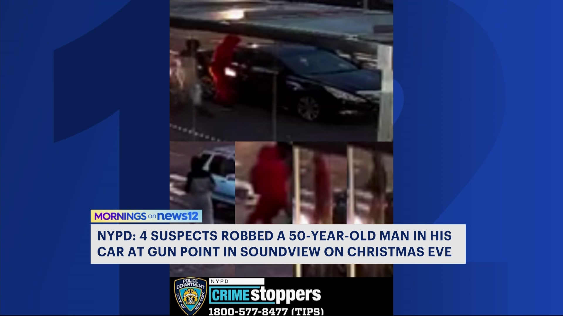 News 12 | Bronx | Police 4 Suspects Wanted For Gunpoint Robbery On ...