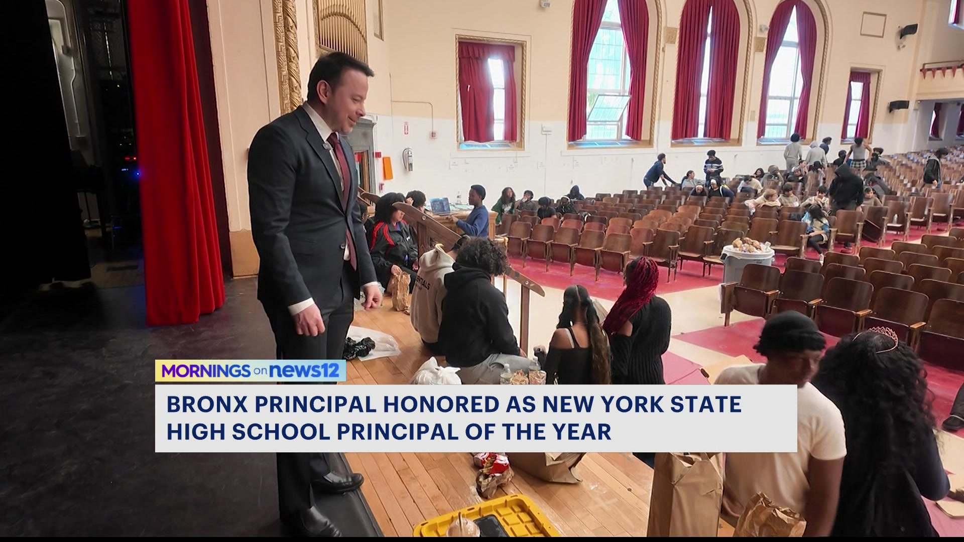 Bronx principal honored for turning around DeWitt Clinton High School
