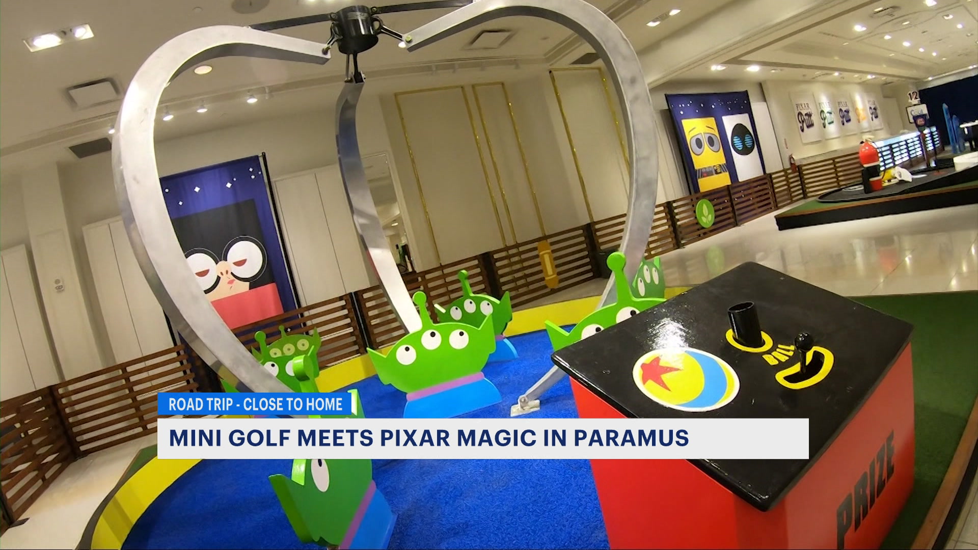 Pixar-themed mini golf brings movie magic to Paramus