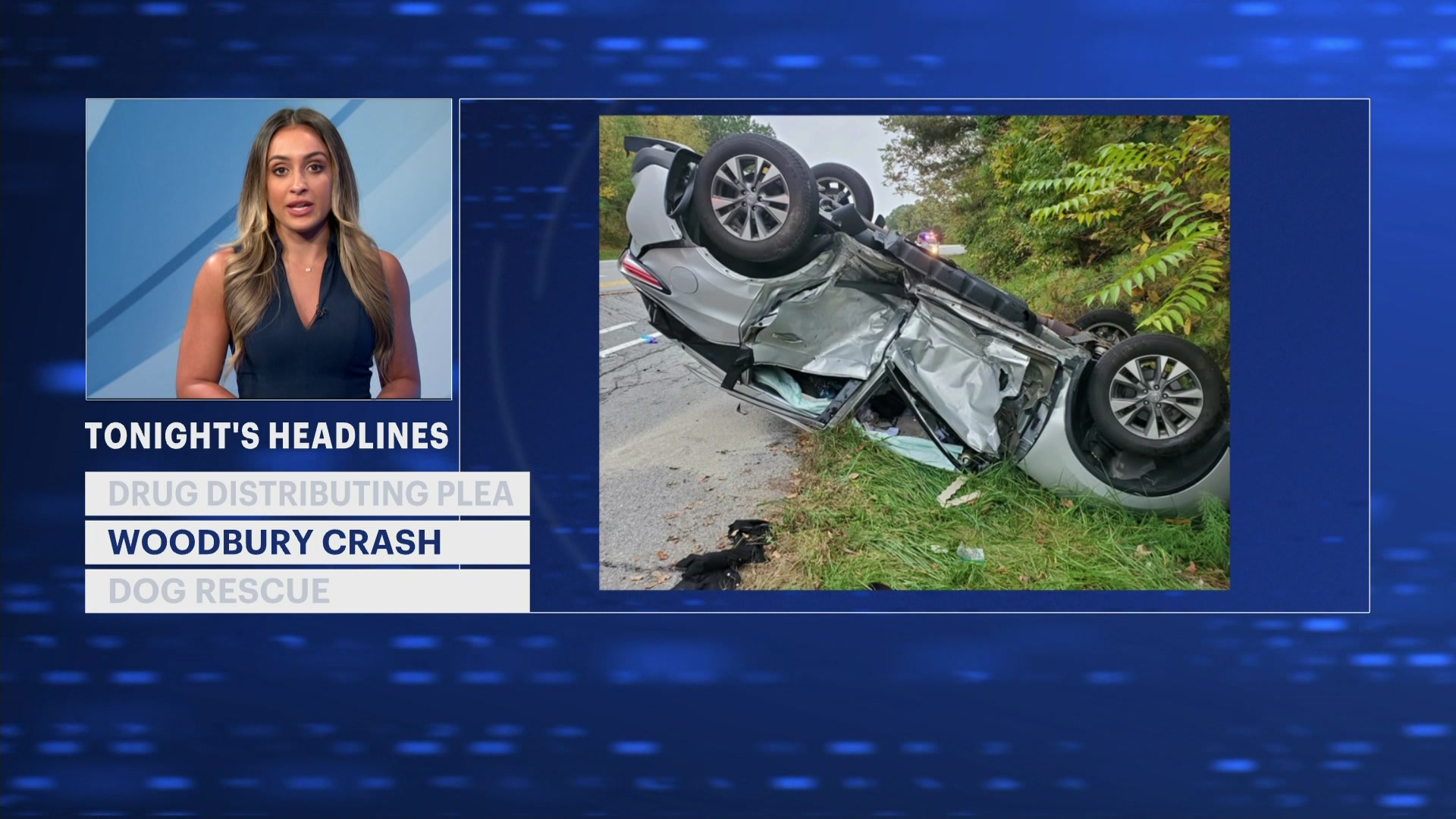 Officials: 2 suffer serious injuries after crash on Route 6 in Woodbury