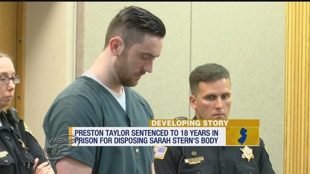 Preston Taylor sentenced to 18 years for role in Sarah Stern's murder
