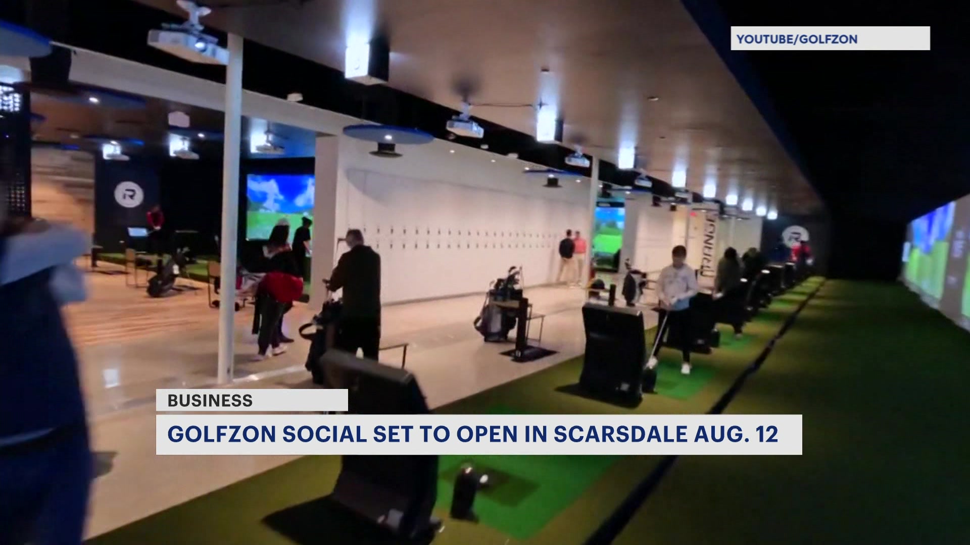 Golfzon Social location opening this weekend in Scarsdale