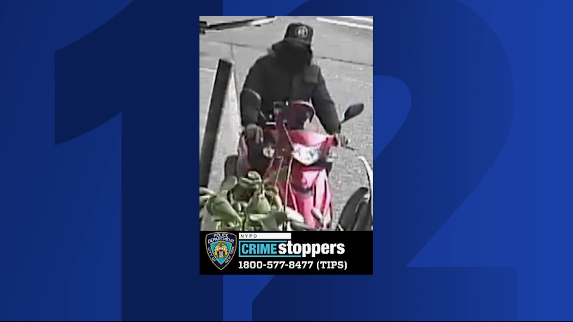 Police: Scooter-riding suspect wanted for series of necklace robberies Police: Scooter-riding suspect wanted for series of necklace robberies