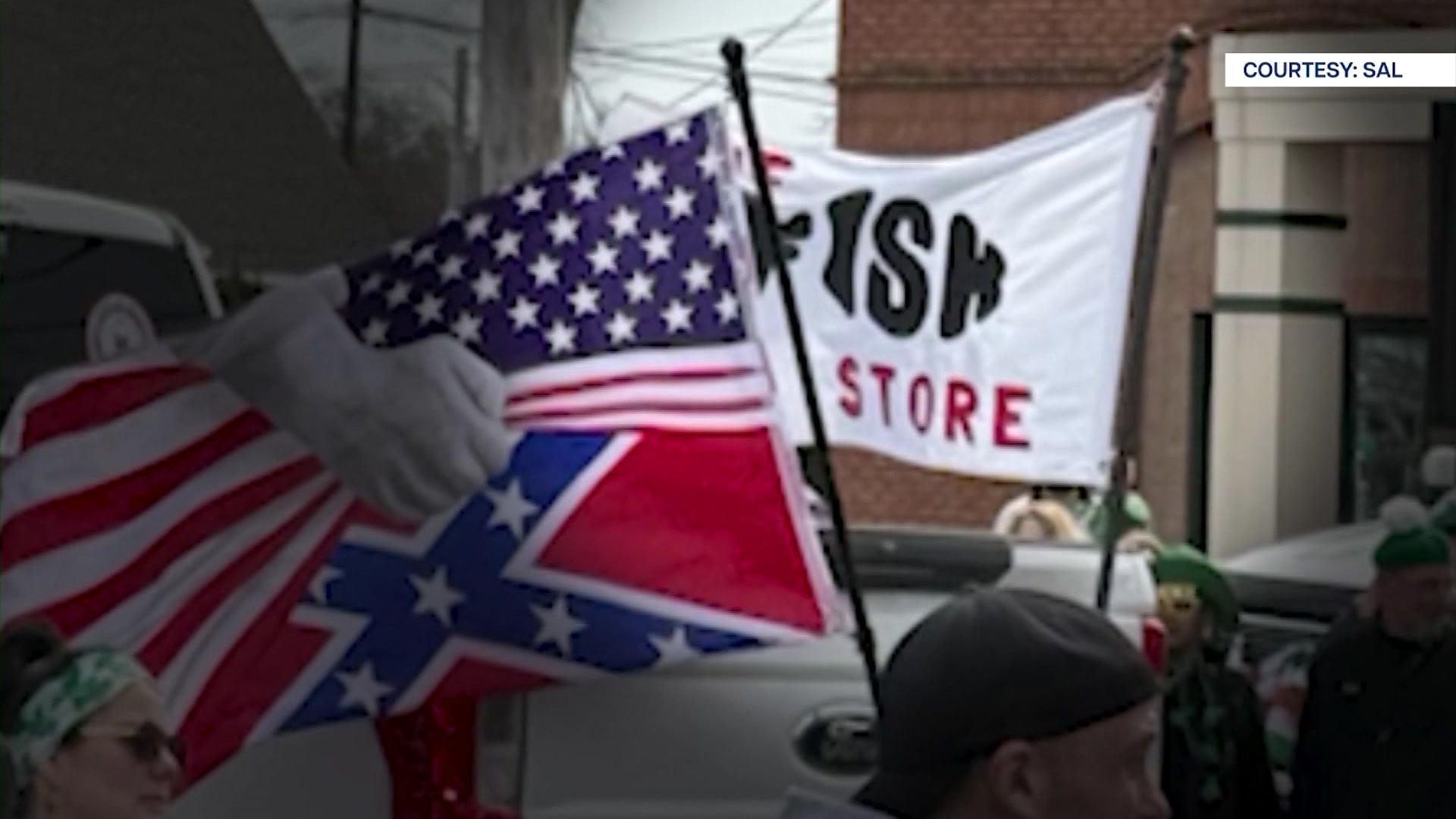 New video shows 2 Confederate flags at Bayport St. Patrick’s Day Parade