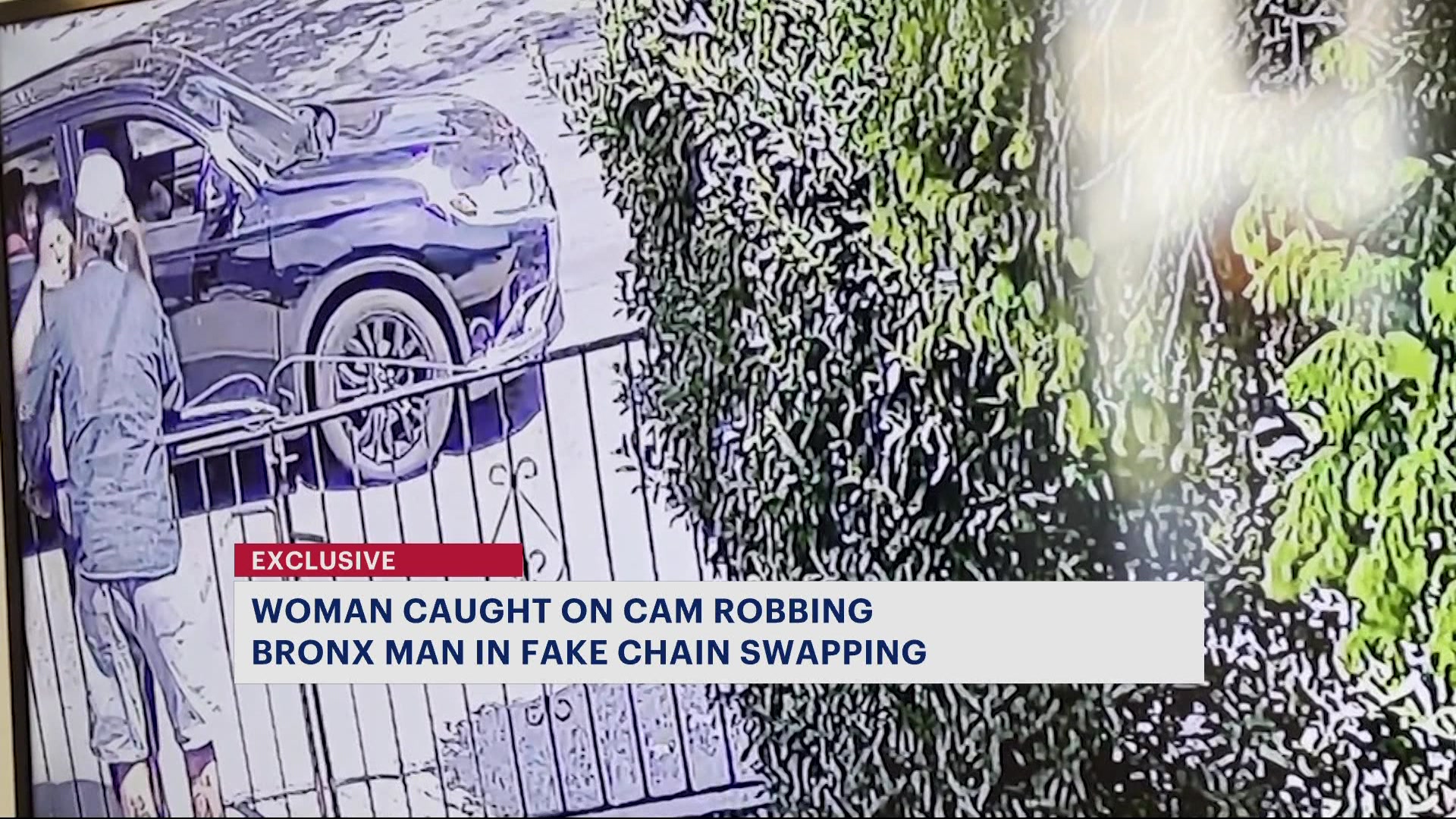 Caught on Camera: Woman swapped Bronx man’s gold chain for a fake; NYPD ...