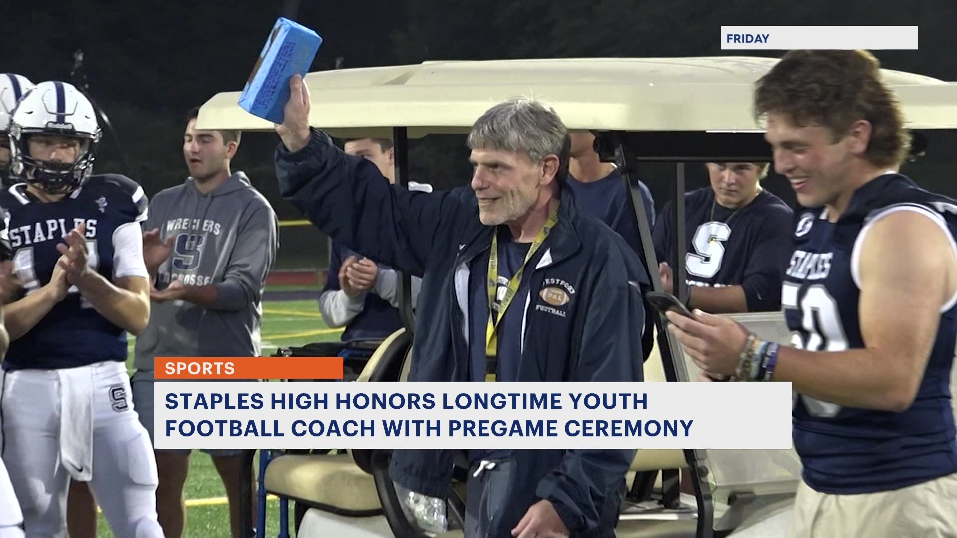 News 12 | The Bronx | Staples High honors longtime Westport PAL ...