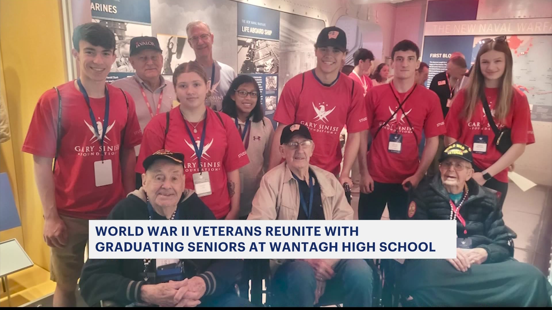 World War II veterans reunite with graduates at Wantagh High School ...