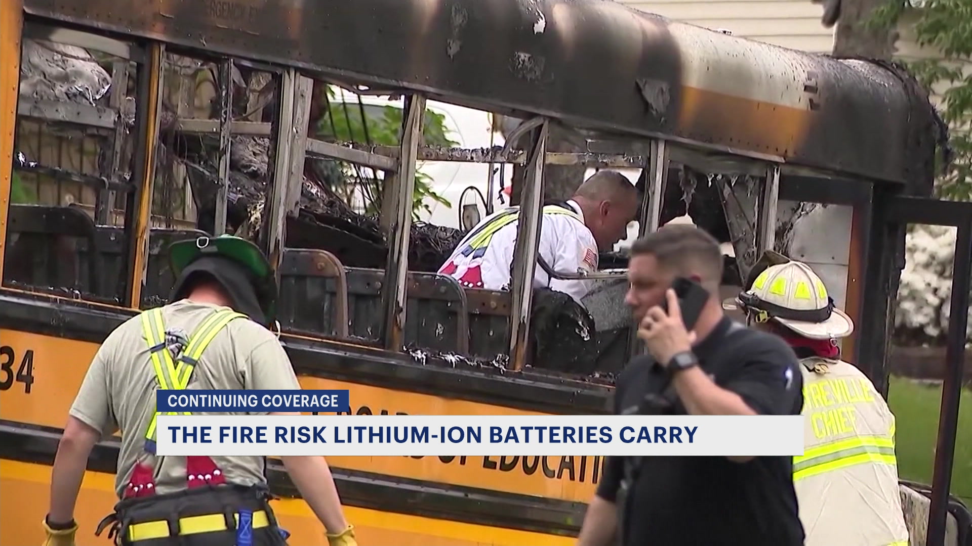 News 12 | New Jersey | New Jersey Fire Departments Emphasize Lithium ...