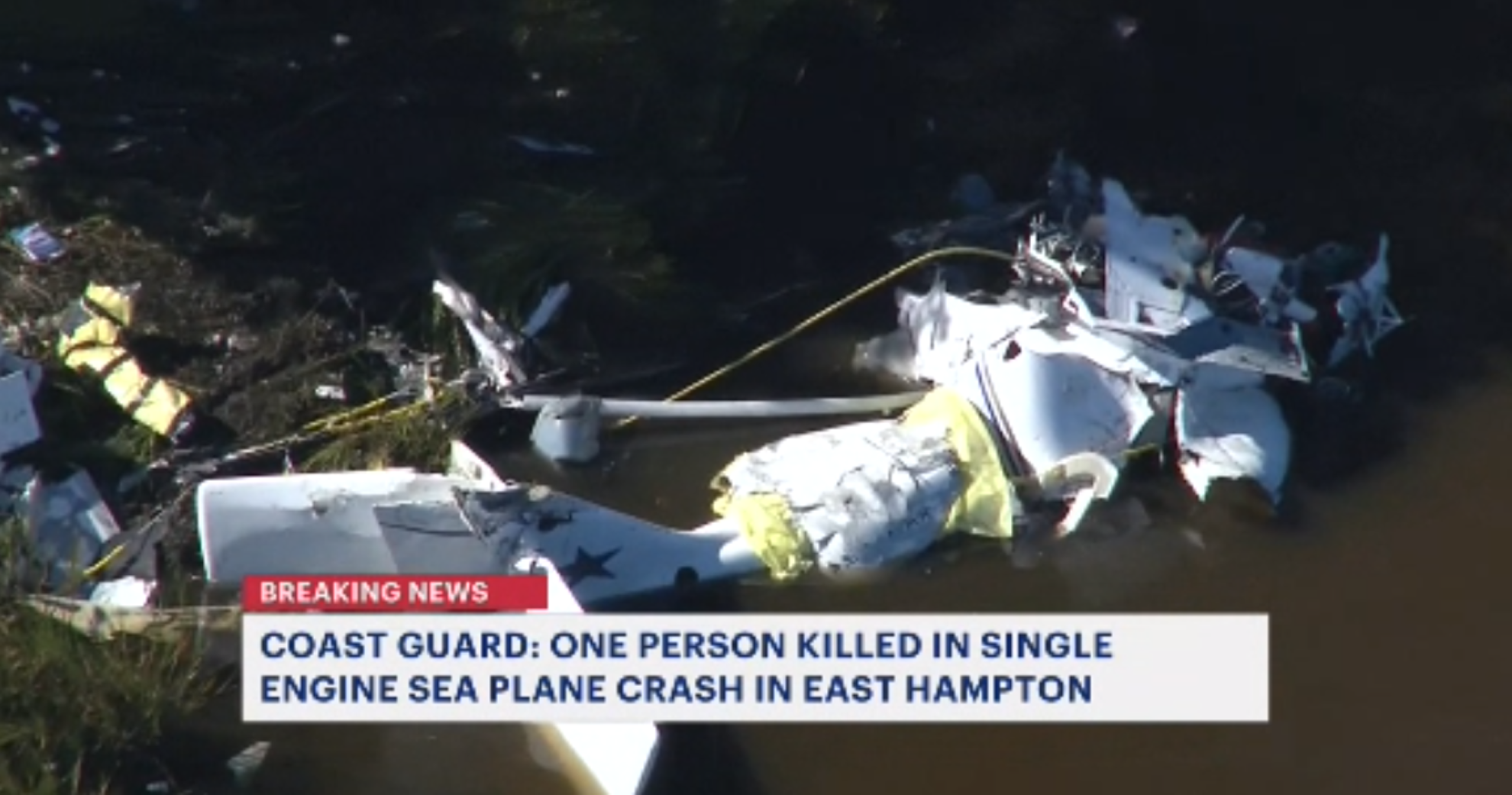 Coast Guard: Small plane crashes in East Hampton waters, pilot killed