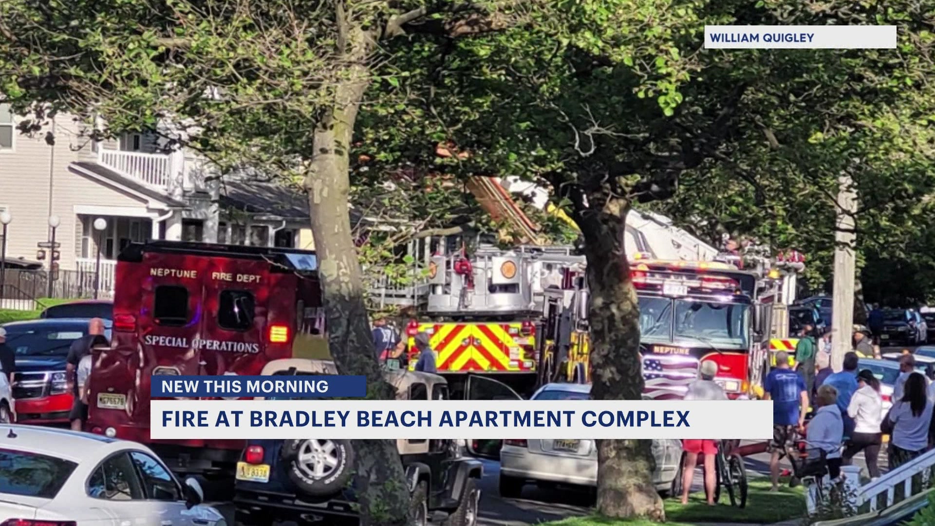 News 12 | New Jersey | Fire Rips Through Bradley Beach Apartment Complex