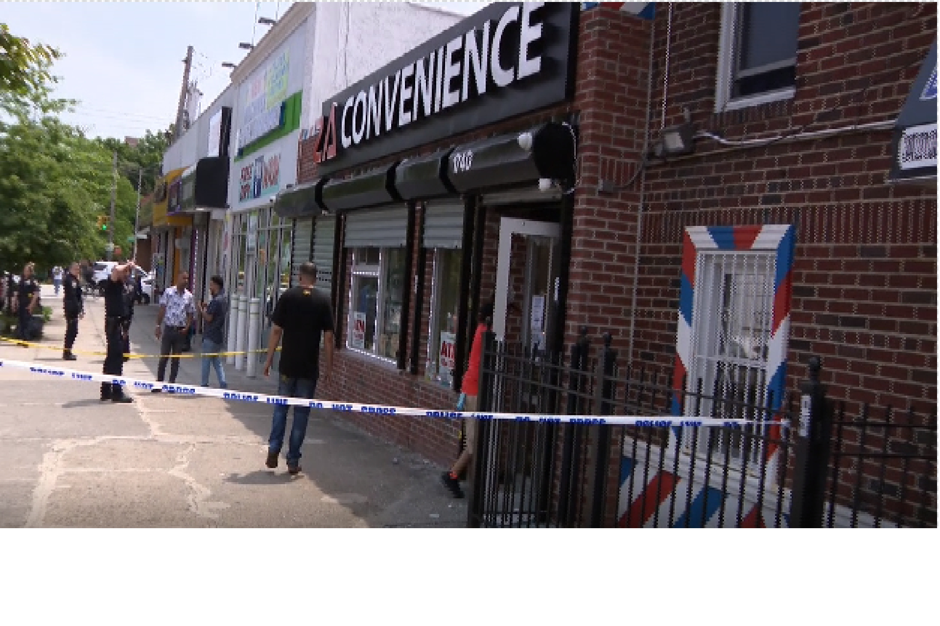 Police search for 2 men wearing ski masks in shooting outside Soundview ...