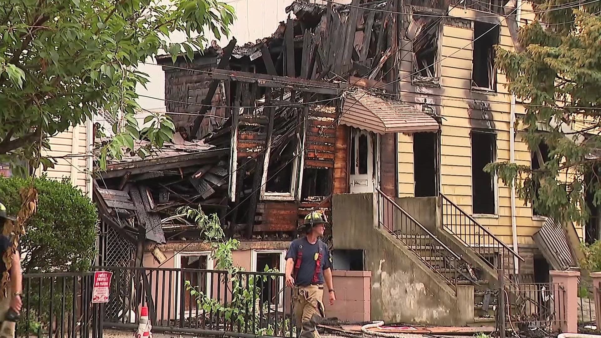 News 12 | New Jersey | Building Collapses During Jersey City Fire ...