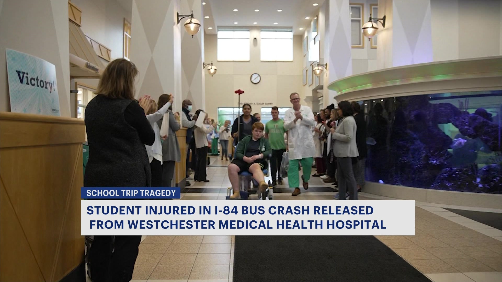 Positive update on I-84 bus crash: Last student discharged from ...