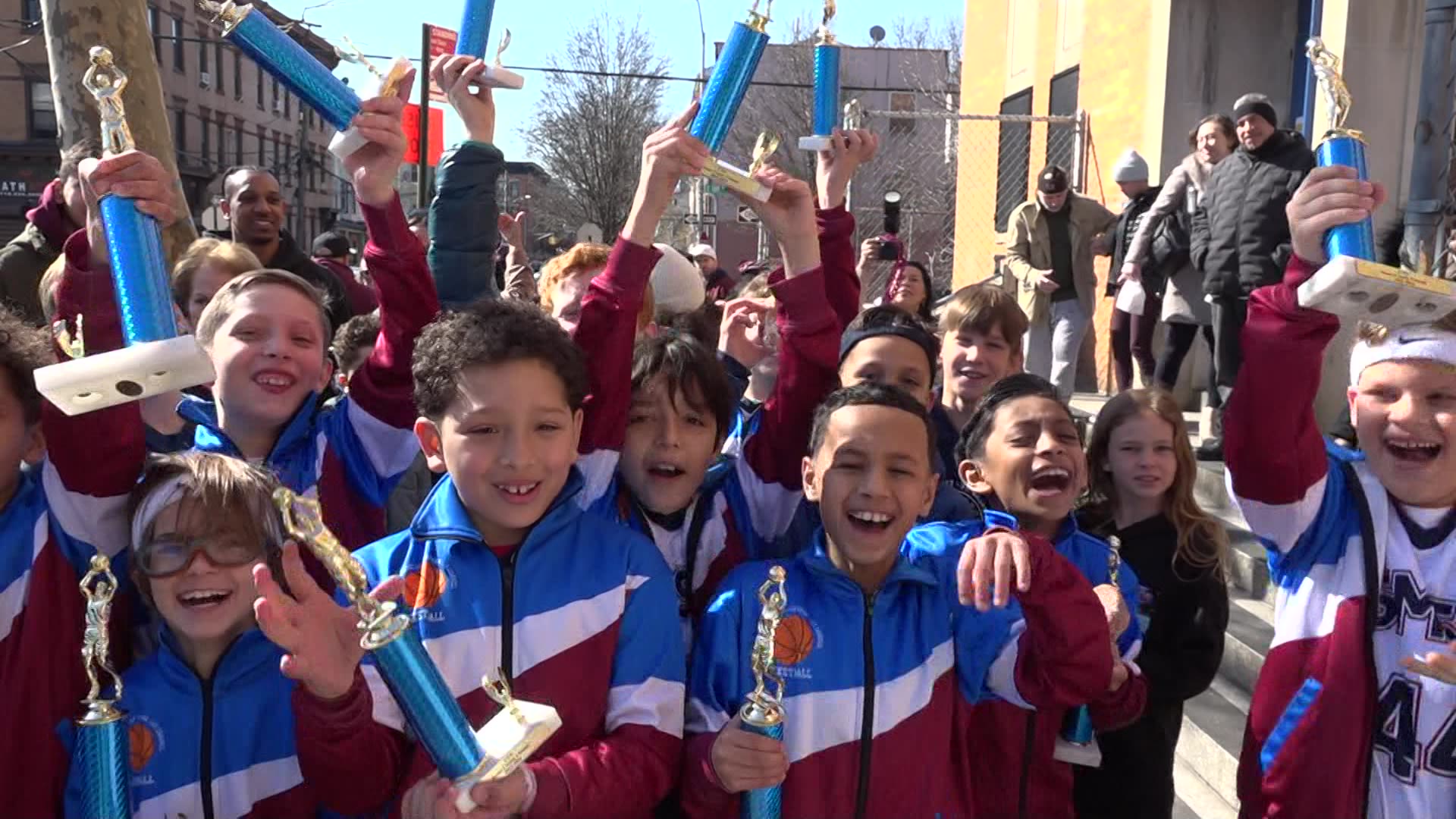 Bronx Catholic schools face off for basketball game