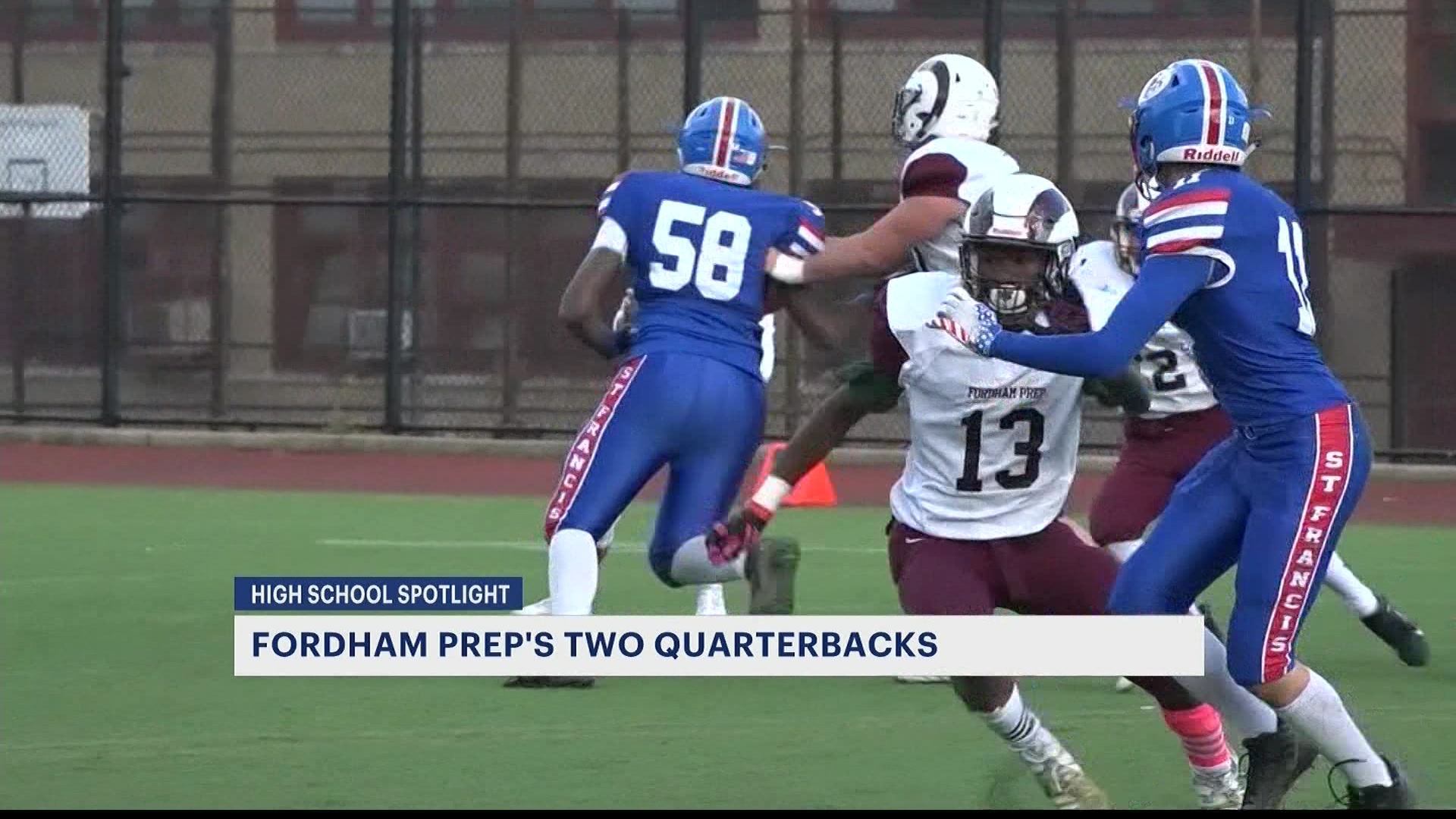 High School Spotlight: Fordham Prep football team’s QBs