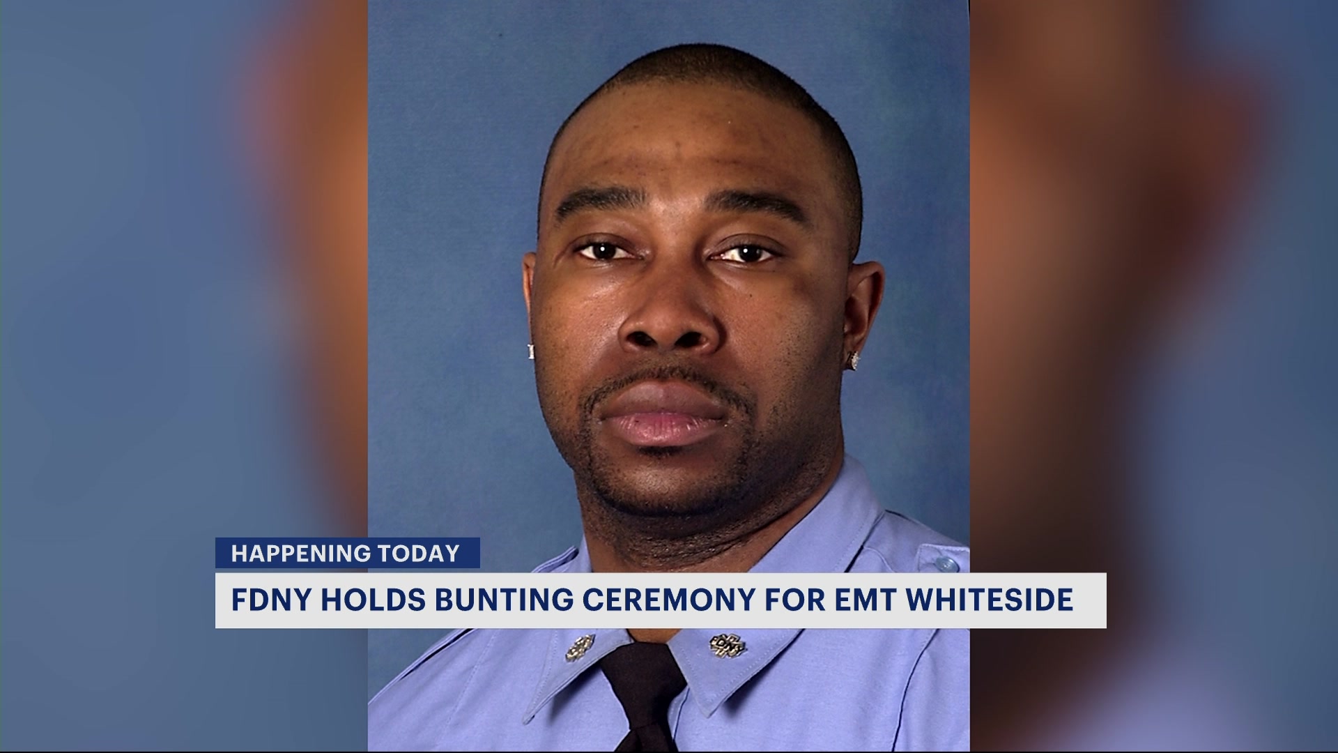 Bunting ceremony honors EMT who died from cardiac arrest