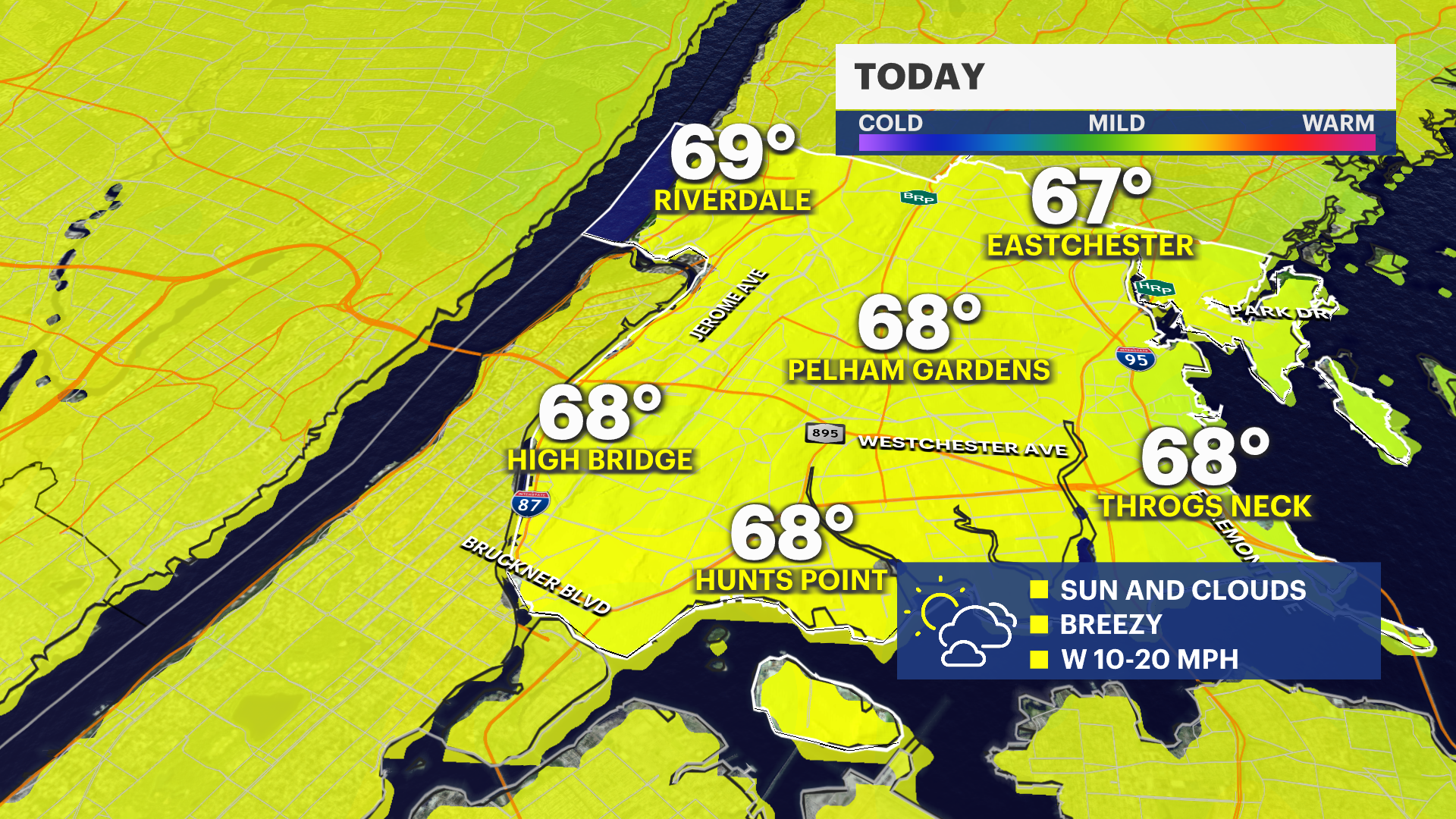 Temperatures are about to soar in The Bronx