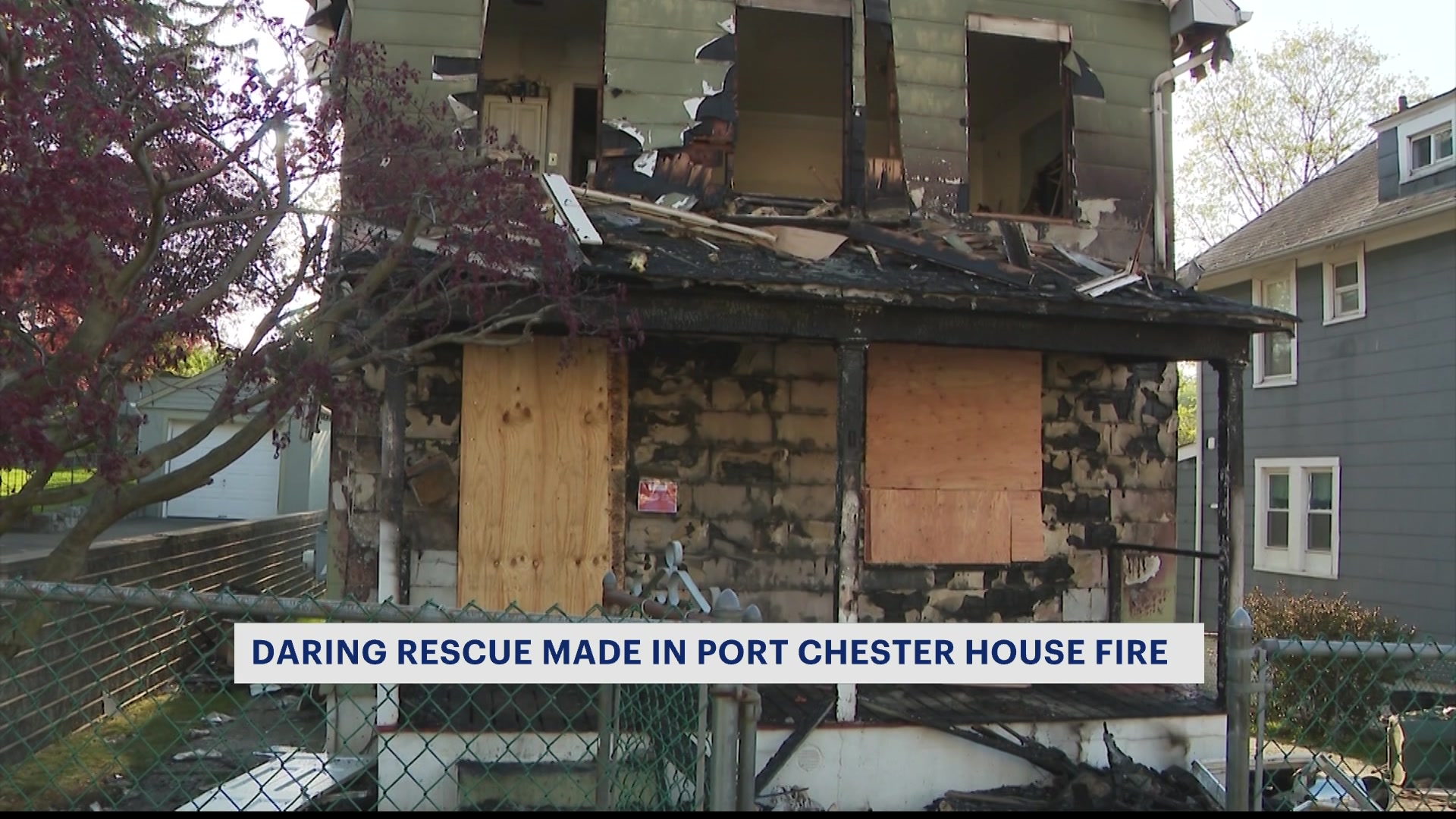 Port Chester fire caught on Ring doorbell camera marks second major ...