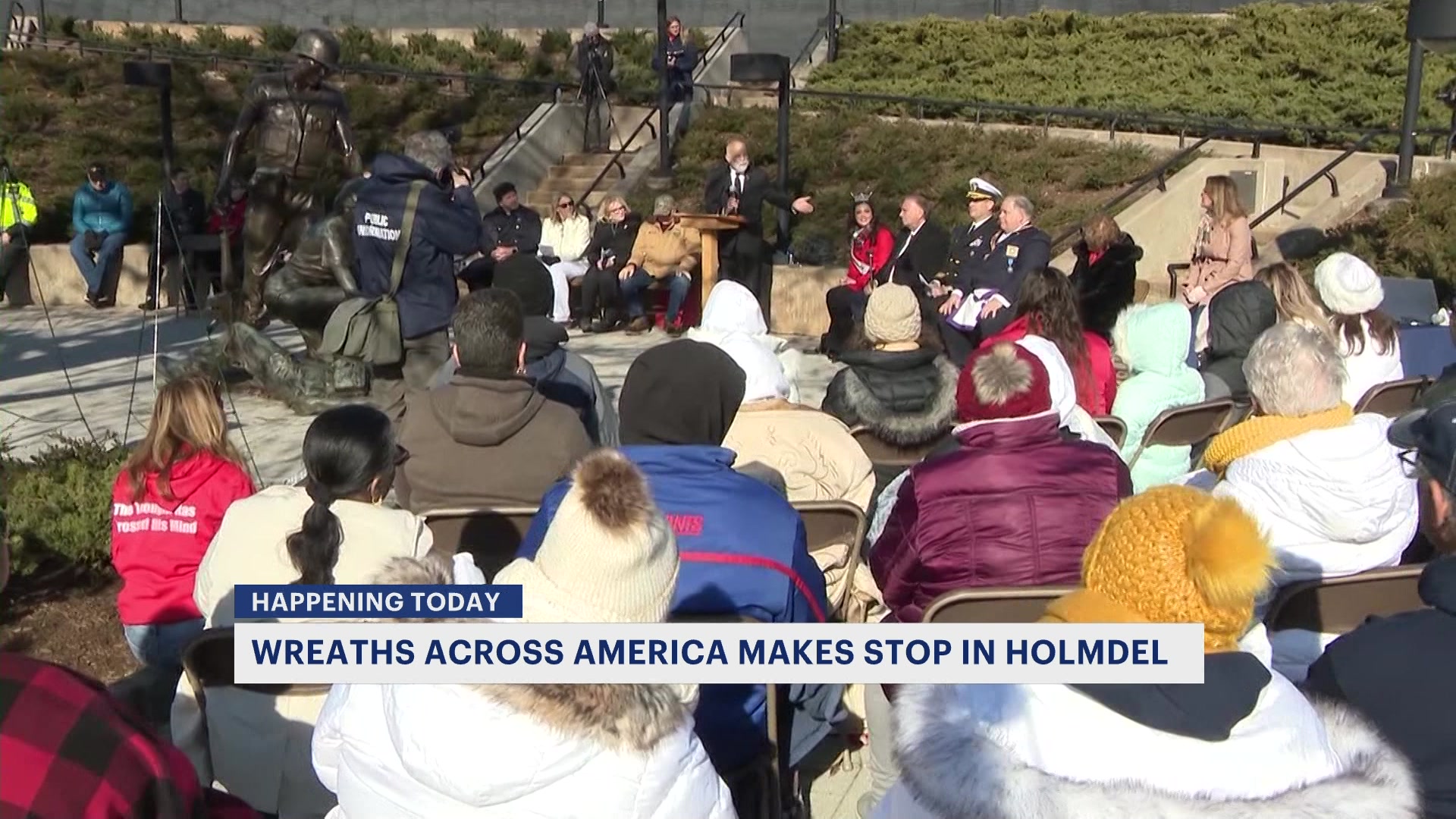 News 12 | New Jersey | Wreaths Across America Convoy Makes Stop At New ...