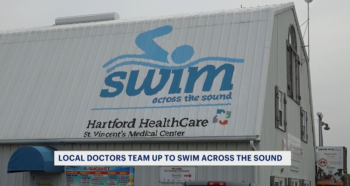 News 12 | Long Island | Local doctors teaming up for Swim Across the Sound