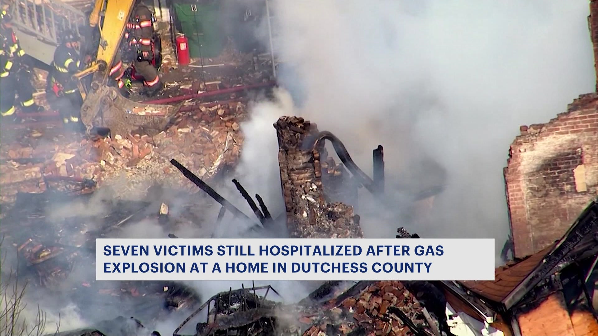 Victims still in hospital after gas explosion in Wappingers Falls