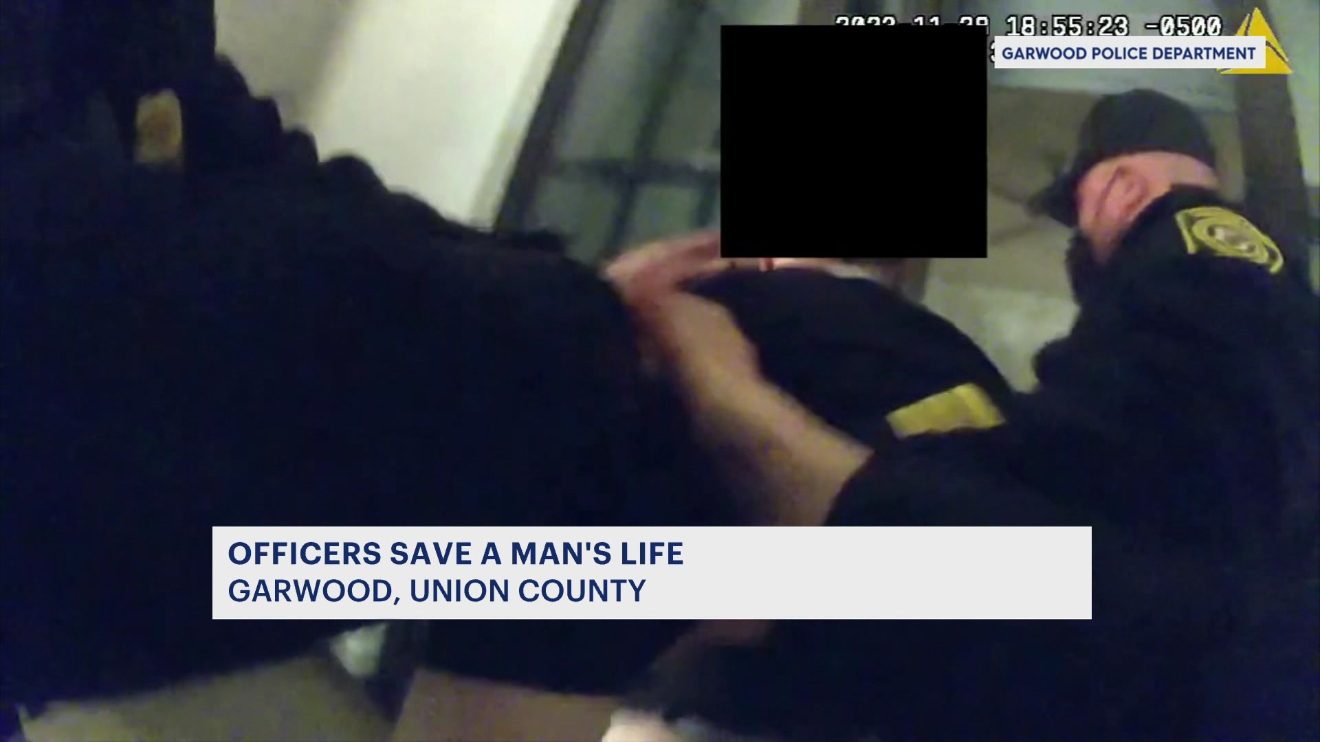 News 12 | New Jersey | Garwood police officers save man attempting to ...