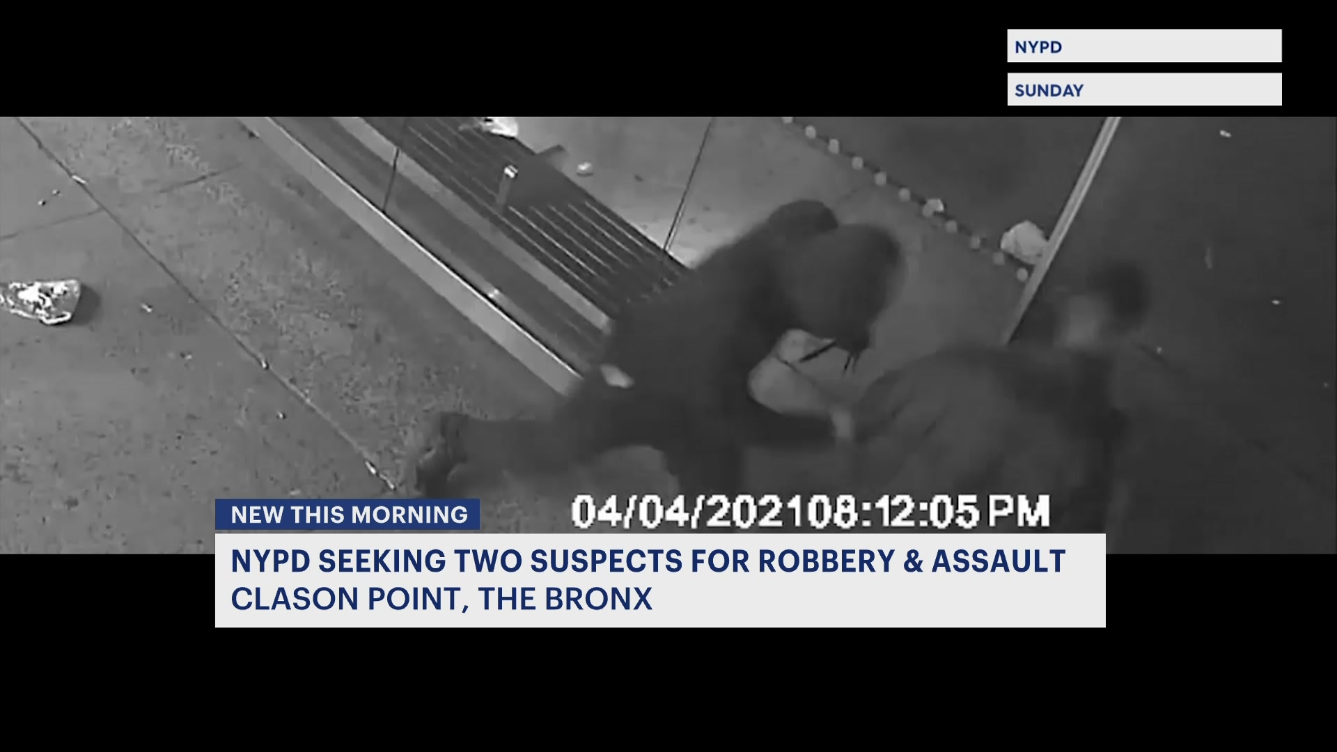 News 12 | New Jersey | Police: 2 wanted for assaulting 25-year-old man ...