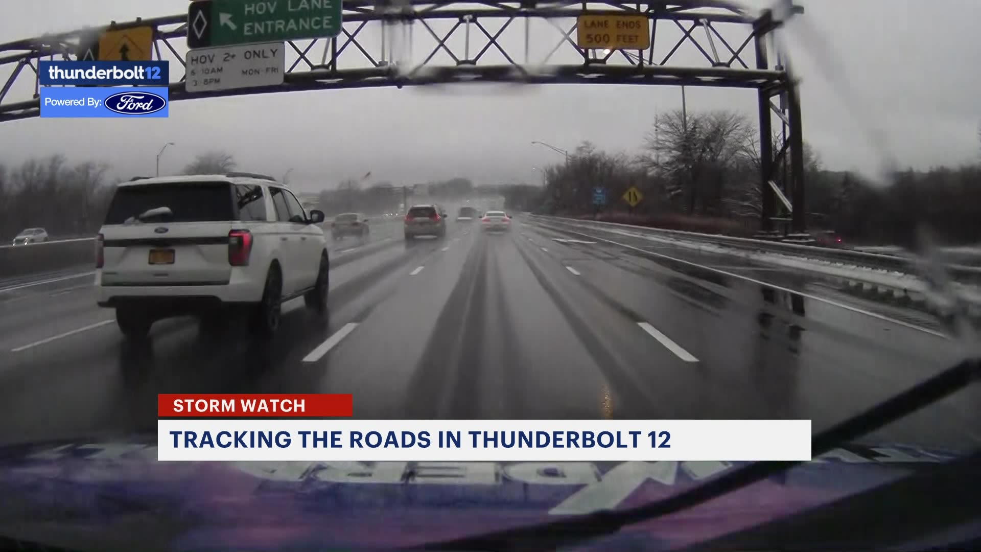 Thunderbolt 12: Checking in on the snowy roads across Long Island