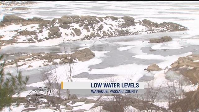New Jersey reservoirs facing low water levels
