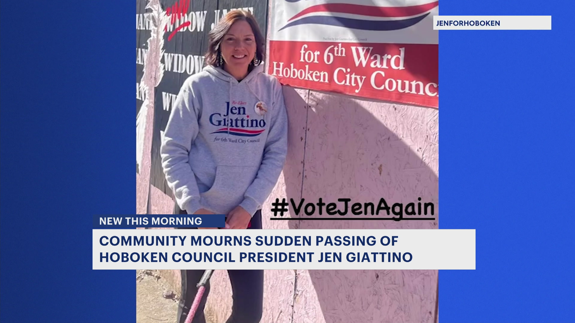 Community mourns death of Hoboken Council President Jen Giattino