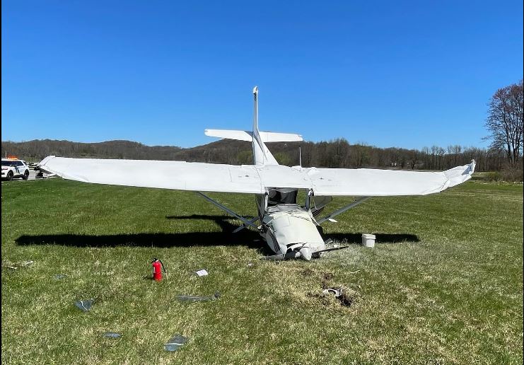 FAA: Cessna 150 plane crashes at Sussex Airport in Wantage