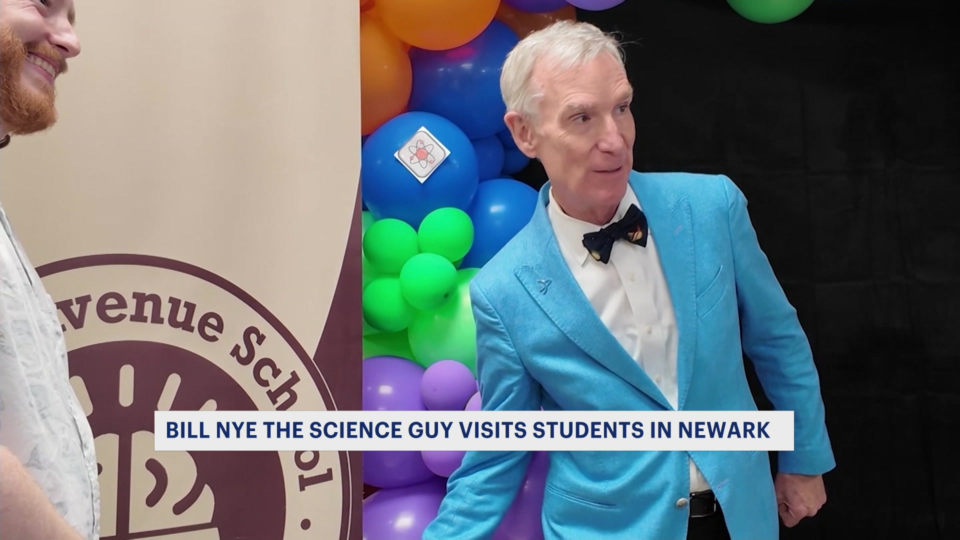 Bill Nye surprises Newark students with assembly to honor favorite teacher