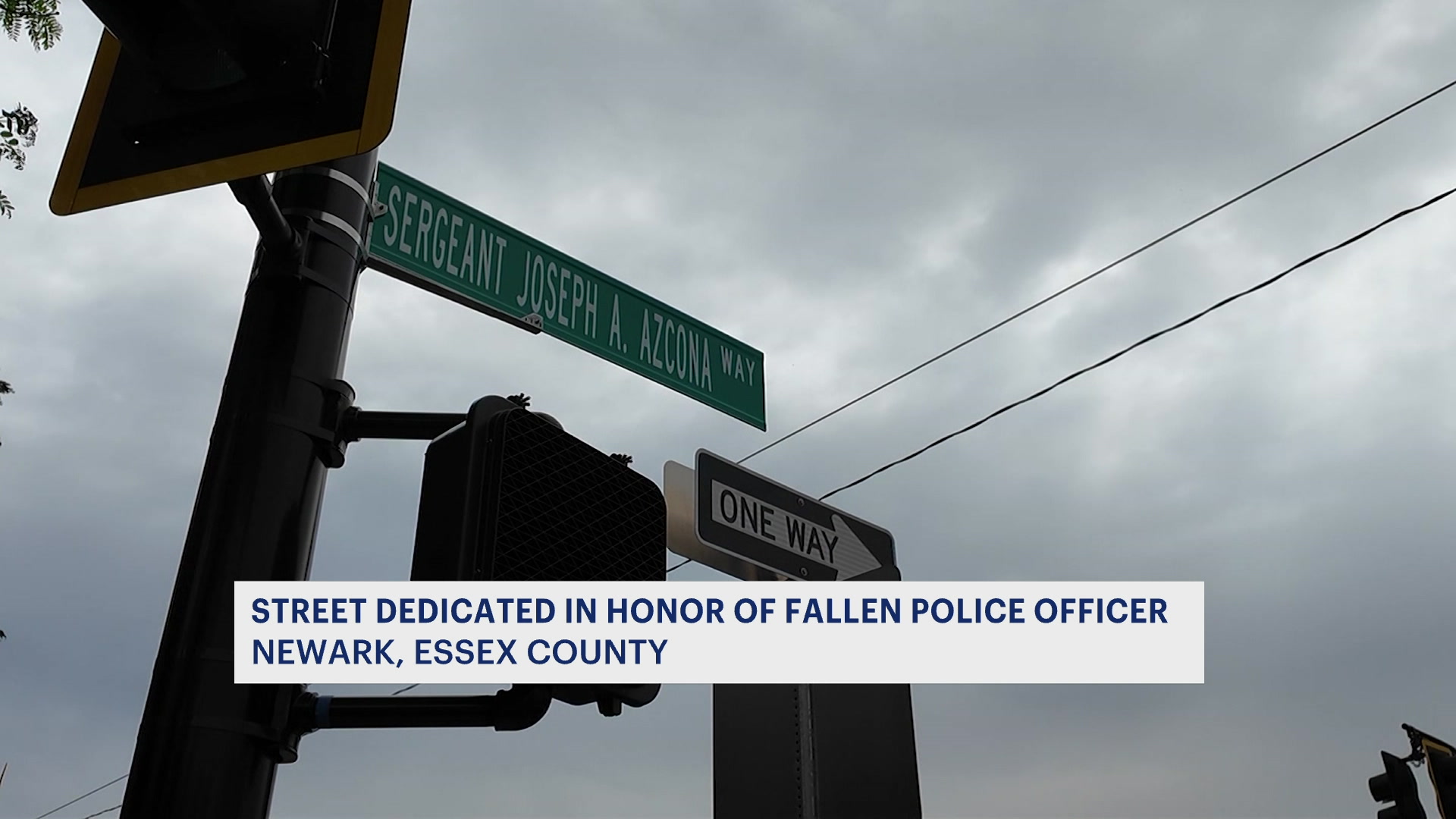 Sgt. Joseph Azcona Way: Street dedicated to slain Newark police sergeant