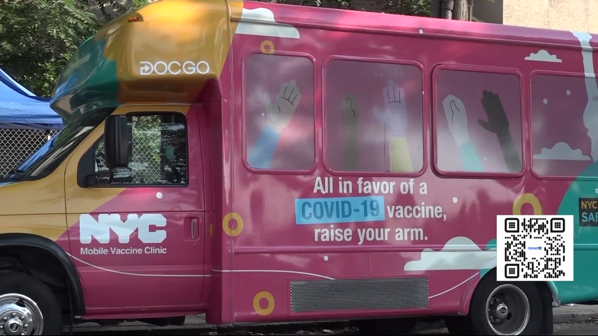 NYC Health + Hospitals mobile vaccine bus heads to East New York