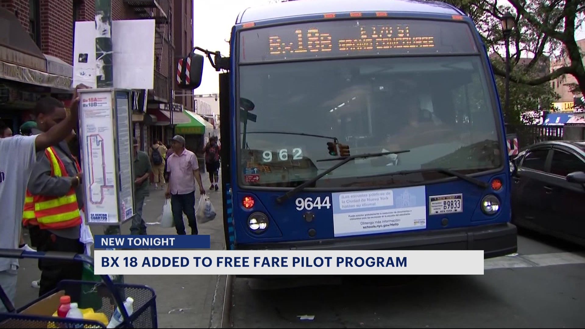 Fare-free bus pilot program coming to the five boroughs in September