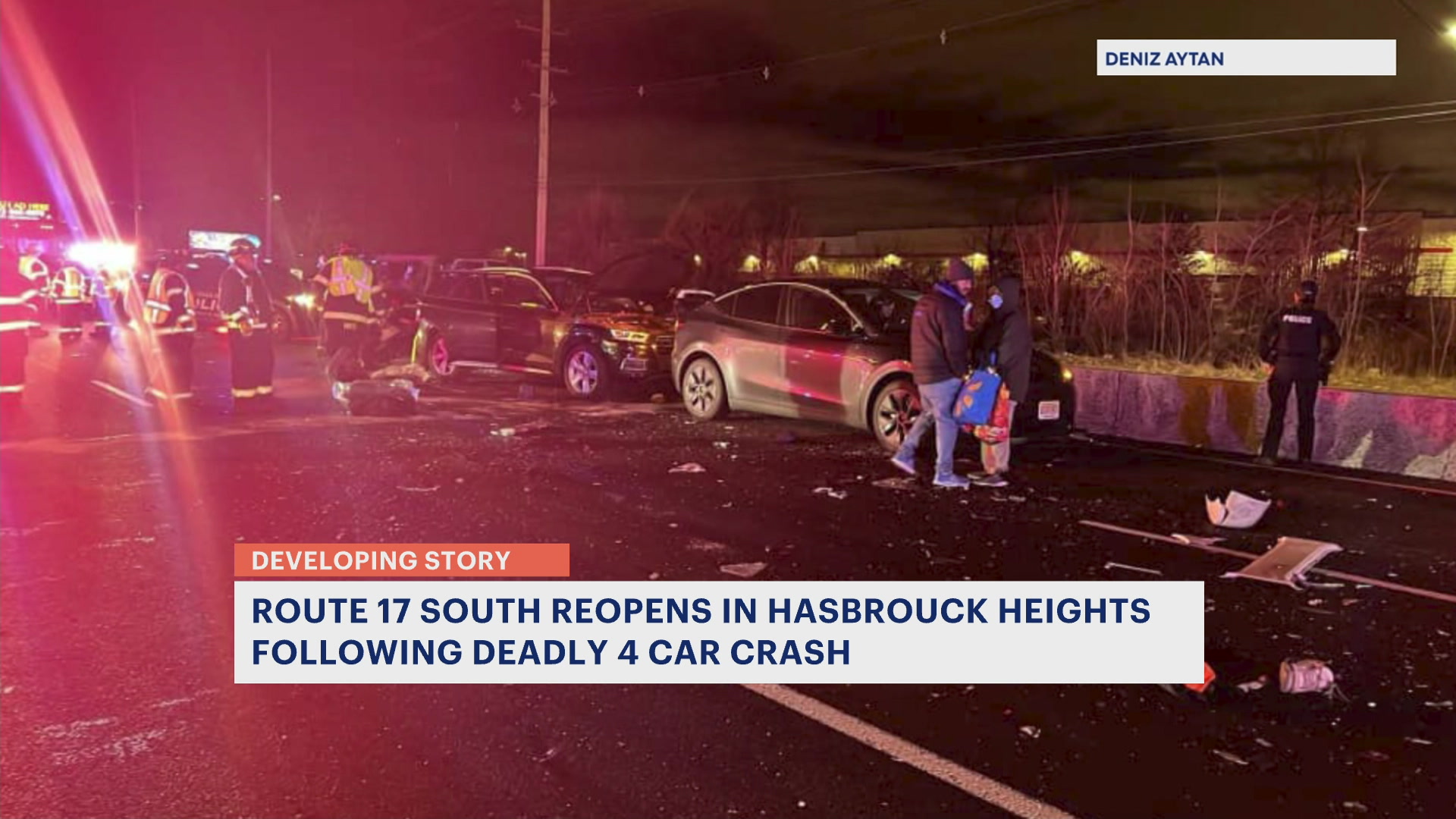 News 12 | Connecticut | Route 17 South Reopens In Hasbrouck Heights ...