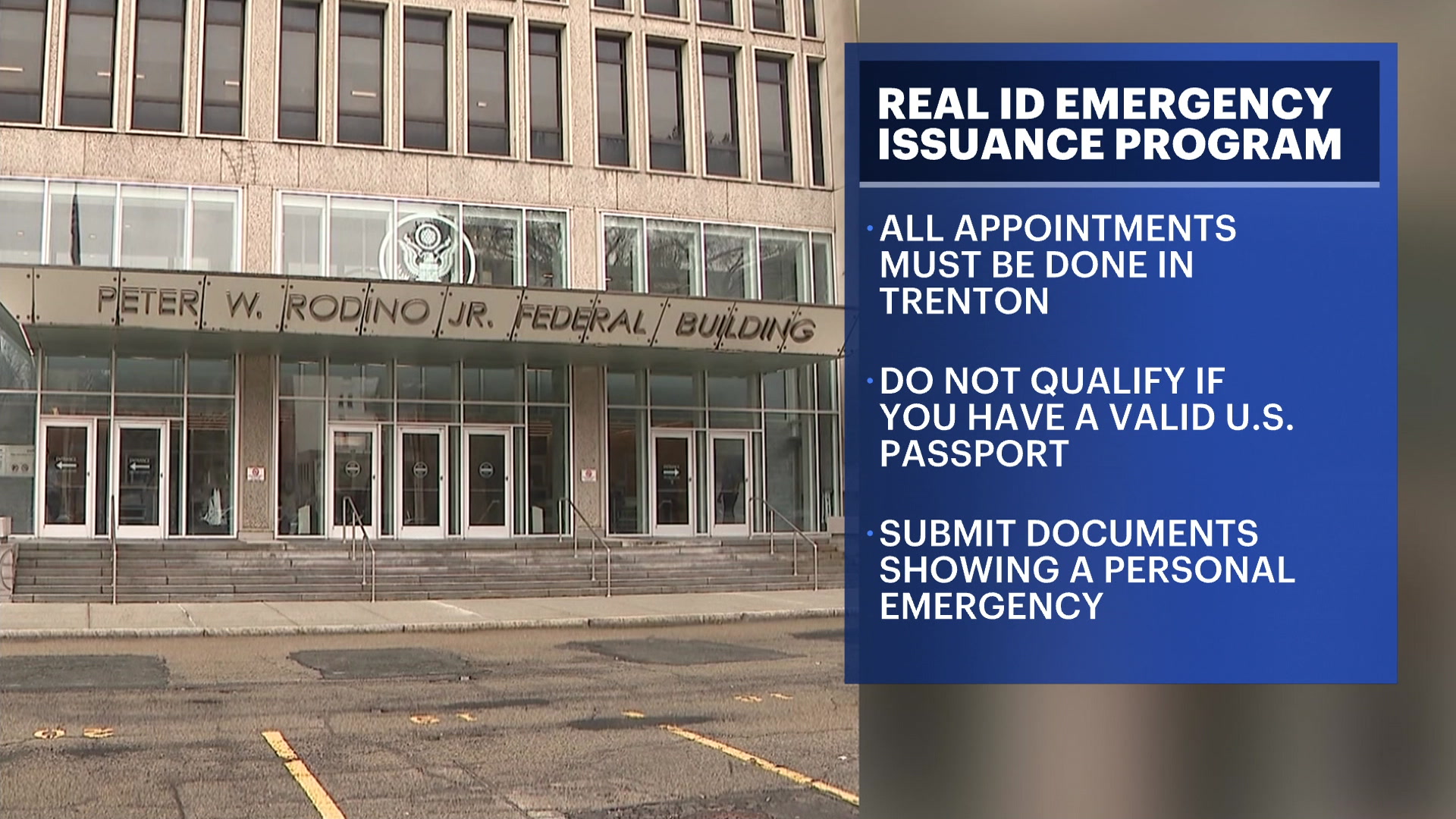 News 12 | New York | Real ID emergency program launches in Trenton ...