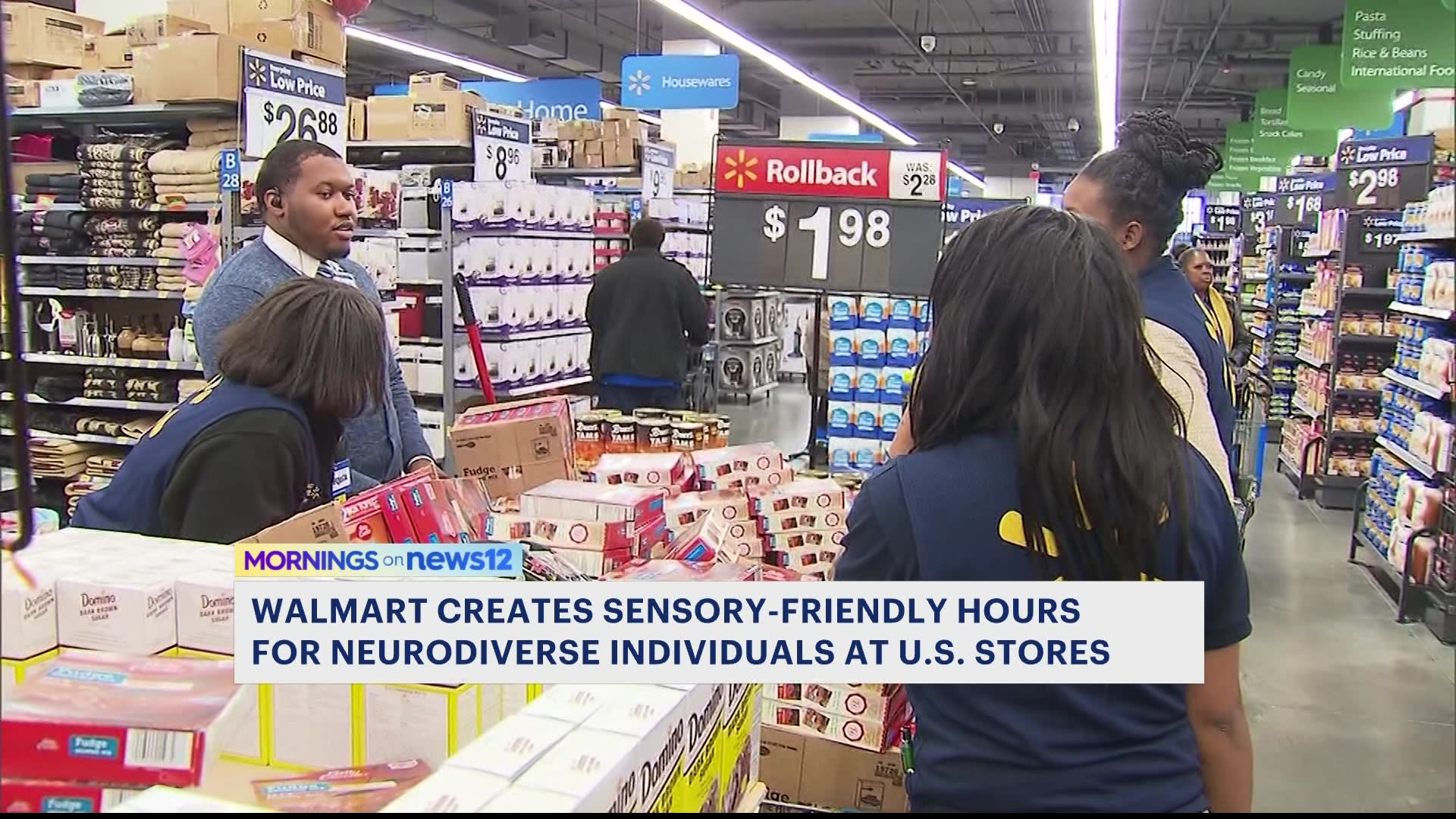 Walmart adding sensory friendly hours for neurodiverse people Walmart adding sensory friendly hours for neurodiverse people
