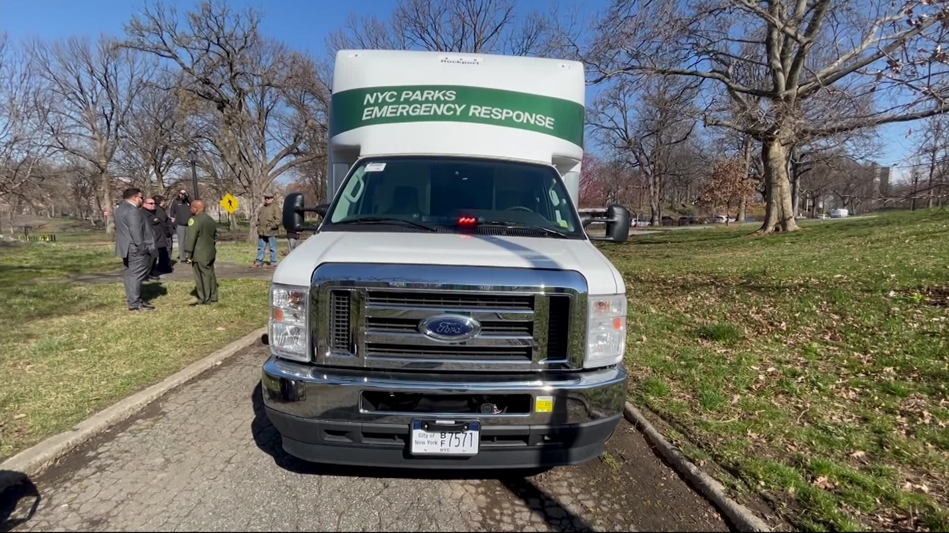 NYC Parks Department unveils new emergency command vehicle that will be ...
