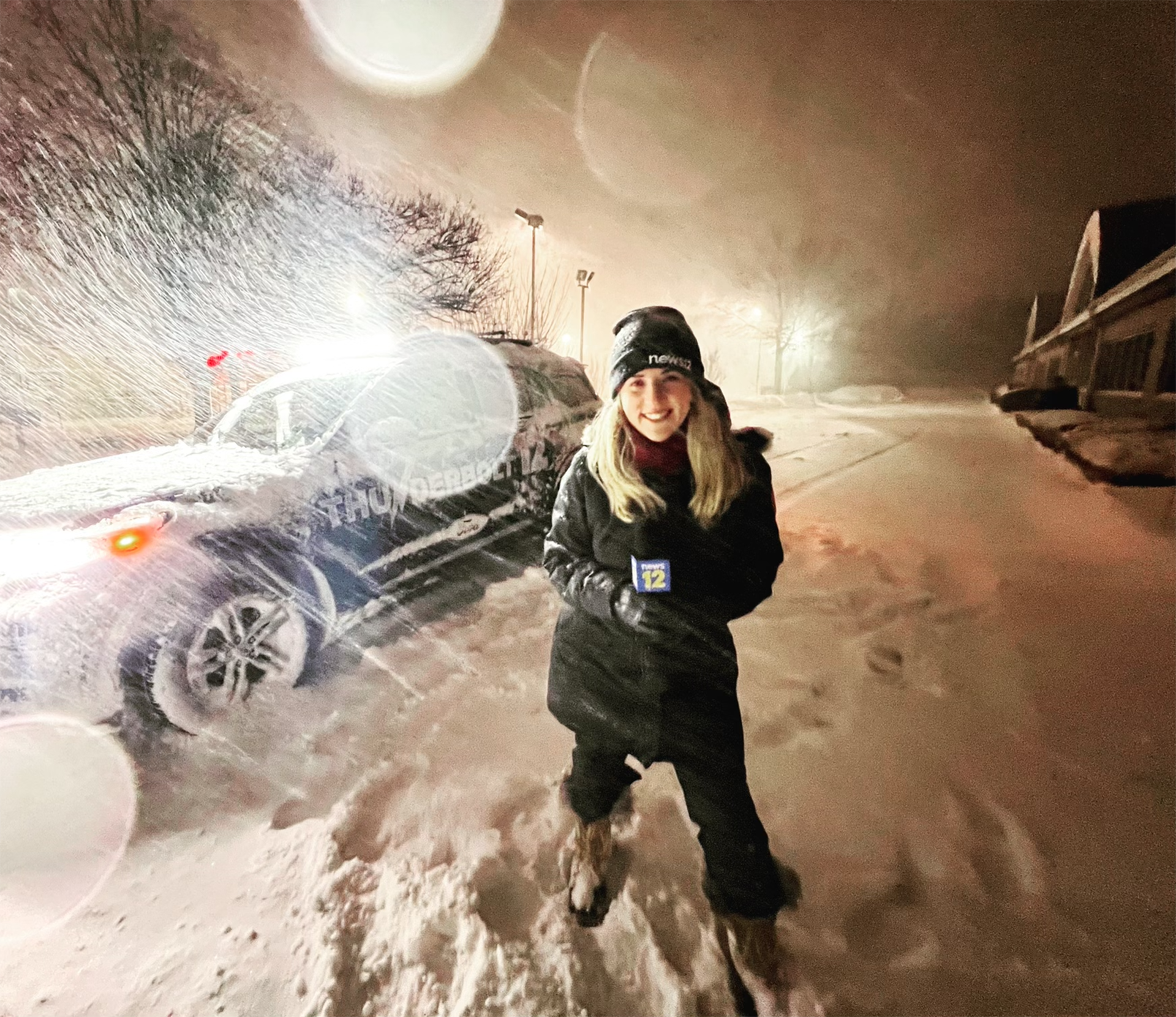 WATCH LIVE: Caroline Flynn behind the scenes in Thunderbolt 12