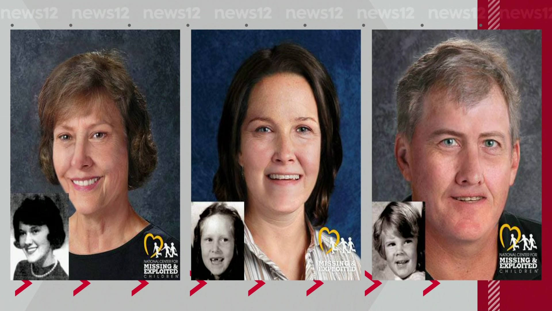 Age progressed photos released of mother and children missing since 1977