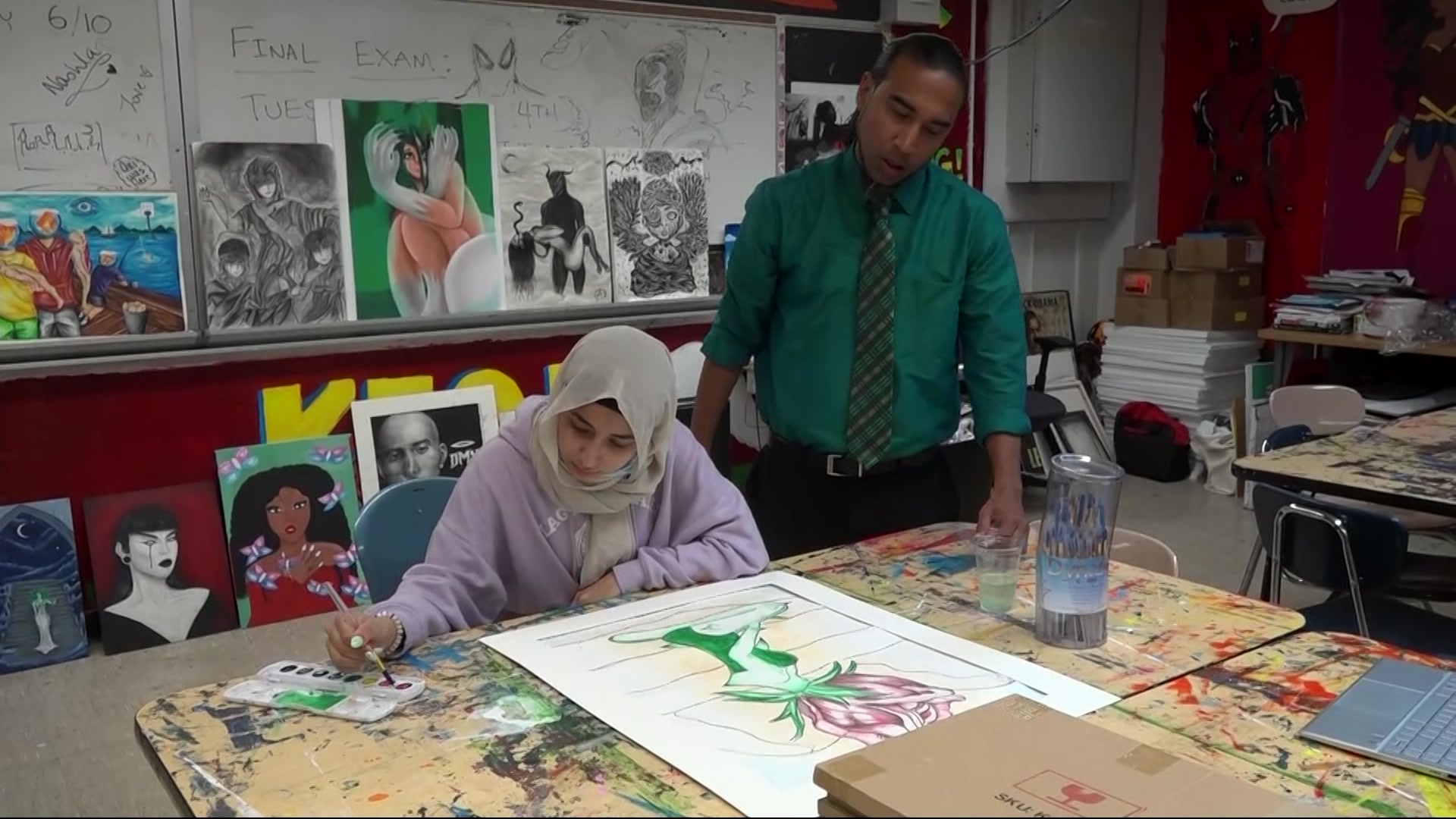News 12 | Bronx | Freshman At Renaissance High School To Have Artwork ...