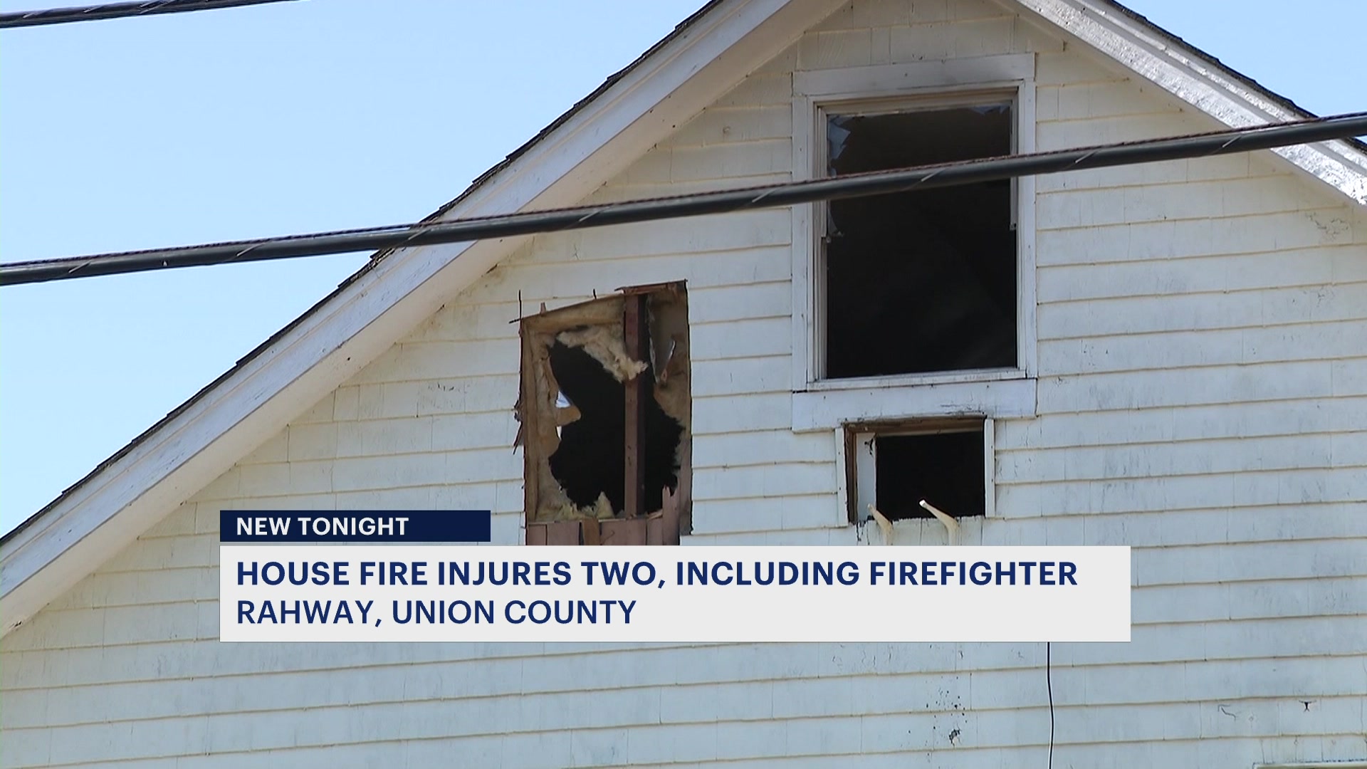 Officials: Resident, firefighter injured in Rahway house fire