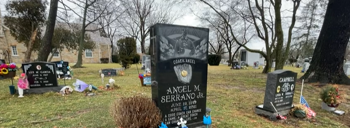 News 12 | Bronx | Police Vandals Damage Headstone Of Bridgeport ...