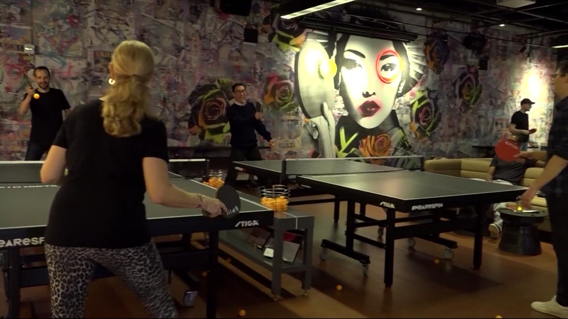 Spin in midtown offers 1-of-a-kind ping-pong experience